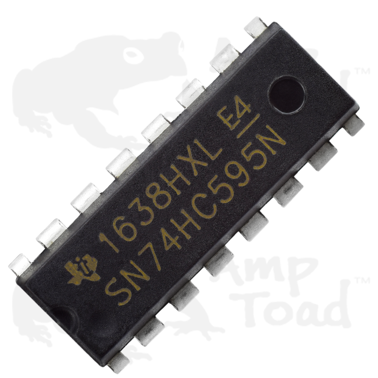 SN74HC595N Bit-Shift Register for Clocks LEDs Arduino TTL Segment ...