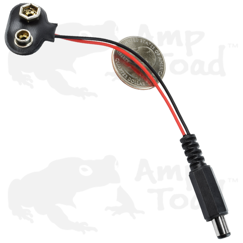 9V Battery Connector with 2.1mm DC Plug | eBay